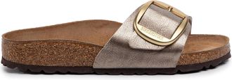 Birkenstock Pantoletten Birkenstock Madrid Big Buckle 1016237 Braun