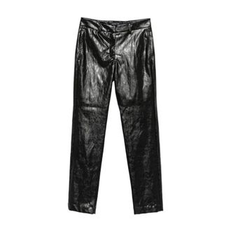 Federica Tosi Femme, Pantalons, Noir, Taille: 44 FR Federica Tosi Rtw