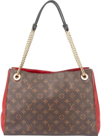 Louis Vuitton Crossbody Bags - Louis Vuitton Canvas Monogram Surene MM Shoulder B - Gr. unisize - in Braun - f&uuml;r Damen