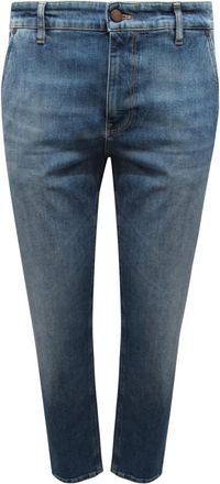 PT01 Pt01, Homme, Jeans, Bleu, Taille: W35 Indie Tape Pantalons