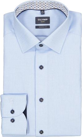 Olymp Herren Hemd blau