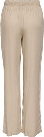 Only Schlupfhose ONLGOA MW LINEN BL PULL-UP PANT CC PNT mit Leinen