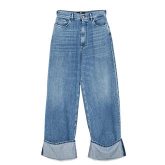 3x1 Hellblaue Wide Leg Denim Jeans - - Jeans - Damen - Blau - W25