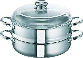 Schulte Ufer 0123-24 i Alles-Dämpfer Romana i, flach, 24 cm