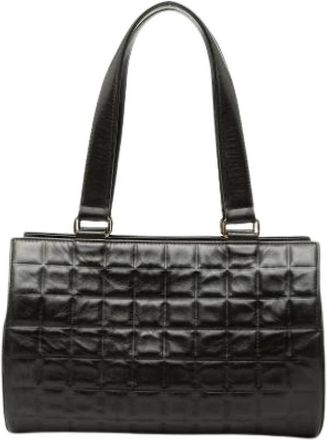 Chanel Sac bandouli&egrave;re matelass&eacute; pr&eacute;-poss&eacute;d&eacute; - Femme - Pre-owned - Noir - Taille: ONE Size
