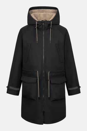 Derbe Derbe Winter Regenjacke Phoebholm Dog Damen Schwarz Hunde