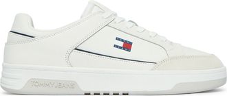 Tommy Jeans Sneakers Tommy Jeans Basket EM0EM01792 Wei&szlig;