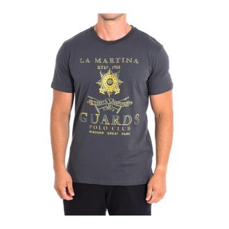 La Martina Kurz&auml;rmeliges T-Shirt - - Tops - Herren - Grau - S