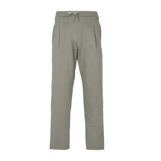A Paper Kid Gr&uuml;ne Baumwoll-Sport-Hose mit elastischem Bund - - Trousers - Herren - Gr&uuml;n - L