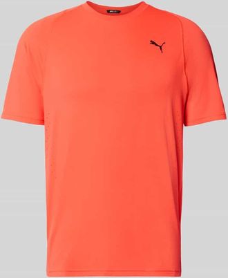 Puma Regular Fit Sport-T-Shirt mit Logo-Print Modell M PWRMODE