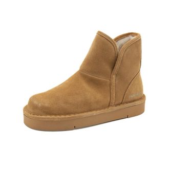 Panchic Sherling Wildleder Bootie Braun - - Shoes - Damen - Braun - 40 EU