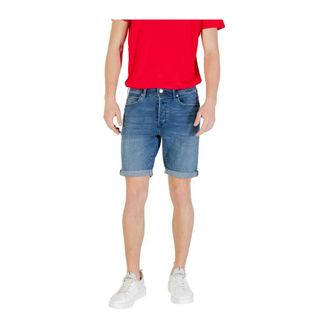 Replay Denim Shorts Casual Style - - Shorts - Herren - Blau - W29
