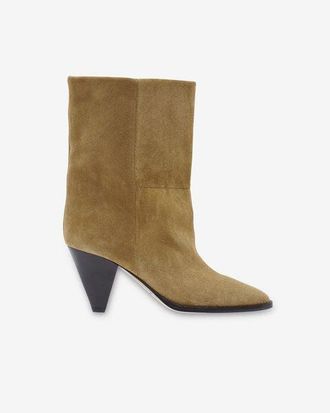 Isabel Marant Boots Rouxa - Femme - Taupe - Taille 37 - Isabel Marant
