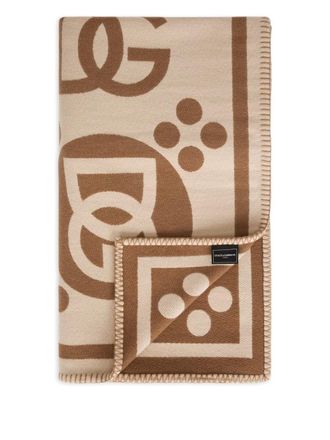 Dolce & Gabbana Decke aus Jacquard - Nude