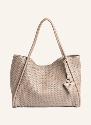 Parise Handtasche 09 R&ouml;hrenf&ouml;rmig Ohne Fransen beige