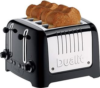 Dualit Grille-pains 4 Fentes 2200w Noir - 46225