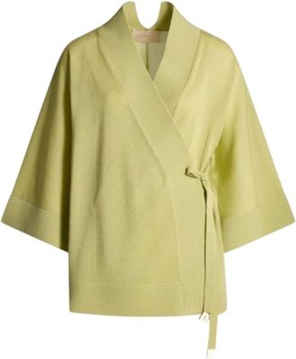 Circus Hotel Femme, Blouses et Chemises, Vert, Taille: 36/38 FR Peppermint Kimono