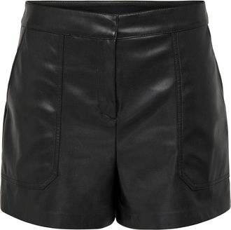 Only ONLTRICIA Faux Leather Shorts OTW NOOS