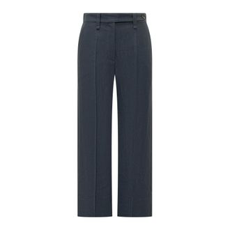 Brunello Cucinelli Femme, Pantalons, Gris, Taille: 42 FR Pantalone