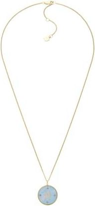 Fossil Collier en argent sterling avec fermoir mousqueton pour femmes