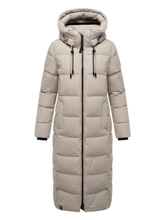 Marikoo Damen Winterjacke Nadeshikoo - lang, warm & mit Kapuze