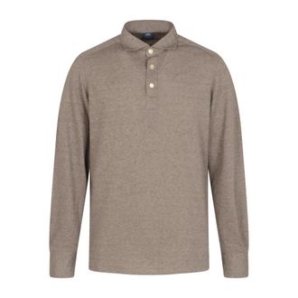 Finamore Orlando Polo Shirt - - Tops - Herren - Braun - M