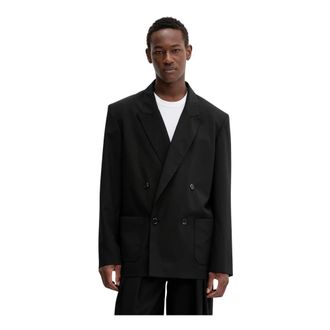 Nanushka Derik Blazer - - Jackets - Herren - Schwarzk - M