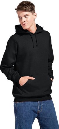Promodoro Basic Hoodie 80-20 Plus Size Herren, Schwarz, 5XL