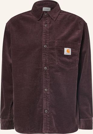 Carhartt Work in Progress Carhartt Wip Overjacket Aus Cord rot