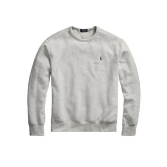 Polo Ralph Lauren Fleece-Sweatshirt mit V-Einsatz und gesticktem Polo Spieler - - Sweatshirts & Hoodies - Herren - Grau - XL