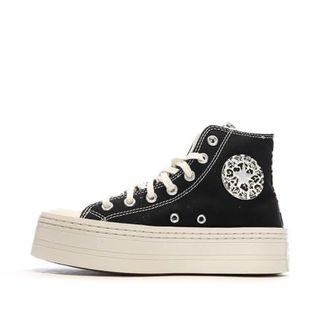 Converse Baskets Noires Femme Chuck Taylor All Star Modern Noir 37-1/2FR