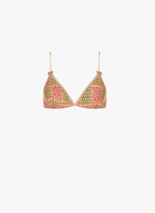 Momoni Soutien gorge souple &agrave; motif