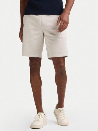 Petrol Industries Stoffshorts M-1050-SHO527 Wei&szlig; Regular Fit
