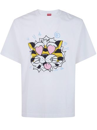 Kenzo Kenzo Wild Tiger Oversize T-Shirt
