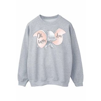 Disney Dumbo Happy Day Sweatshirt f&uuml;r Damen (Babyrosa)