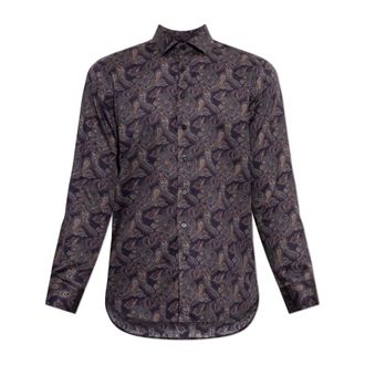 Etro Herren, Shirts, Lila, LGr&ouml;&szlig;e