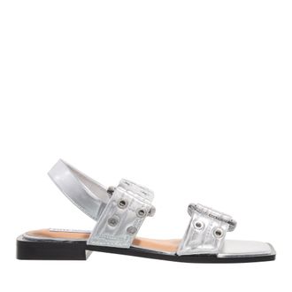 Steve Madden Sandalen - Saria-E - Gr. 37 (EU) - in Silber - für Damen