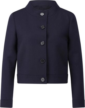 Max Mara Femme, Vestes, Bleu, Taille: 44 FR Veste Légère