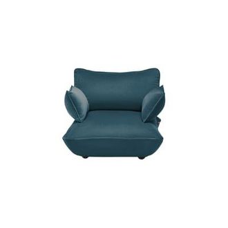 Fatboy Fauteuil rembourré Sumo - Bleu - Mousse recyclée