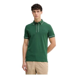 Lacoste Paris Stretch Piqu&eacute; Polo - - Tops - Herren - Gr&uuml;n - S
