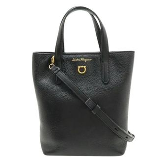 Ferragamo Sac seau Pre-owned - Femme - Pre-owned - Noir - Taille: ONE Size