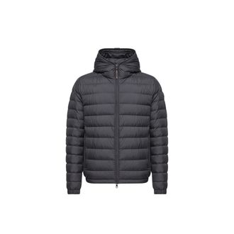 Moncler Moncler Solienn Hooded Short Down Jacket, Homme, Bleu, Taille: 0