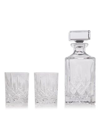 Nachtmann Noblesse Karaffe mit 3-teiligen Whiskygläsern