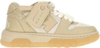 Off-white OOO Chunky Varsity Baskets - Femme - Chaussures - Beige - Taille: 40 EU