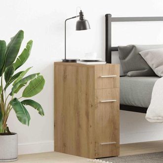 vidaXL Armoire dapothicaire chêne artisanal 20 x 45,5 x 60 cm Vidaxl