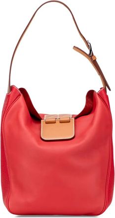 Hermès sac porté épaule Taurillon Clemence and Swift Virevolte 24 (2015) - Rouge