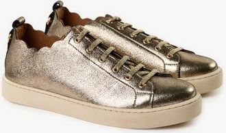 Maison Toufet Toufet House - Tieakers Tieschende mit niedrigen Leder - golden