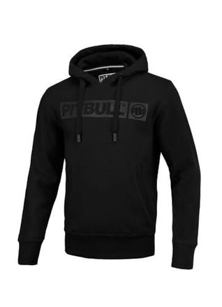 Pitbull Homme Sweat &agrave; Capuche Hoodie Pit Bull West Coast Coton Hilltop Noir XL