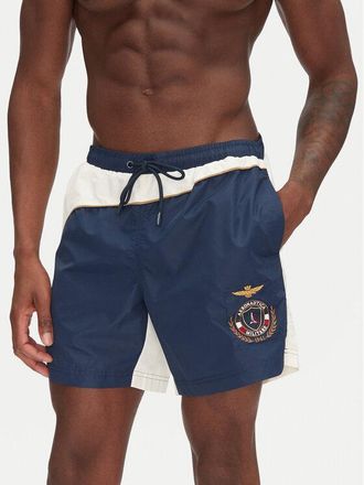 Aeronautica Aeronautica Militare Badeshorts 251BW228CT3539 Dunkelblau Regular Fit