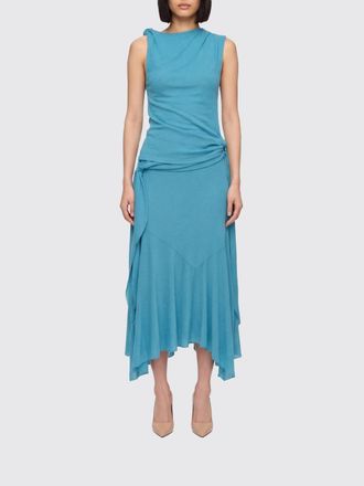 Ganni Kleid Damen Farbe Blau